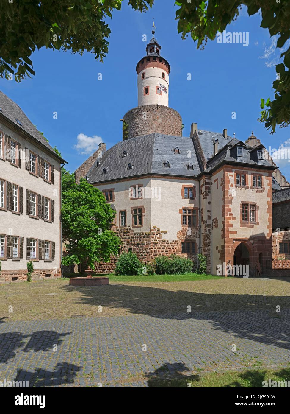 Budingen with budingen castle hi-res stock photography and images - Alamy
