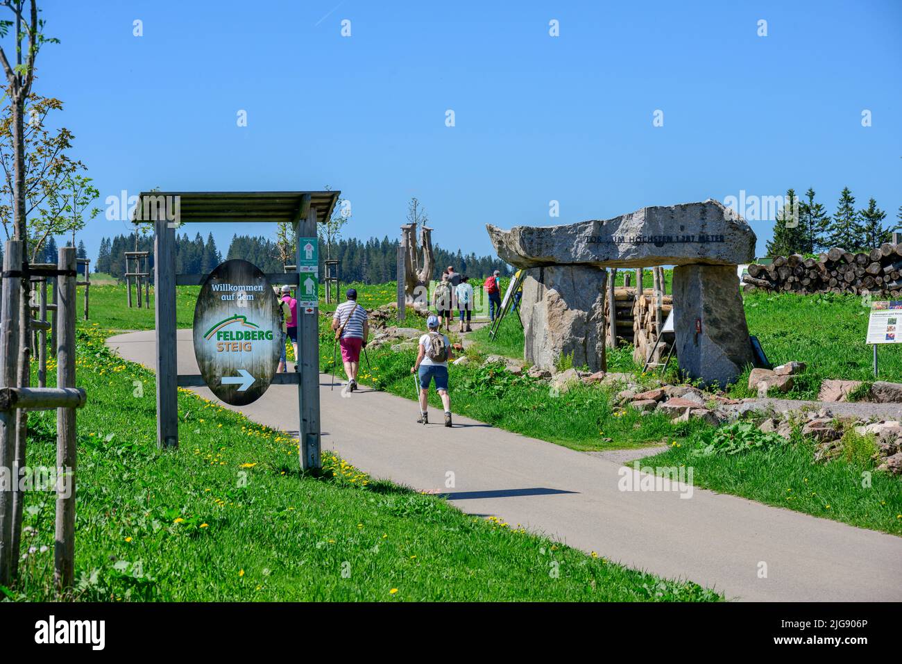 Beginning of the feldberg steig hi-res stock photography and images - Alamy