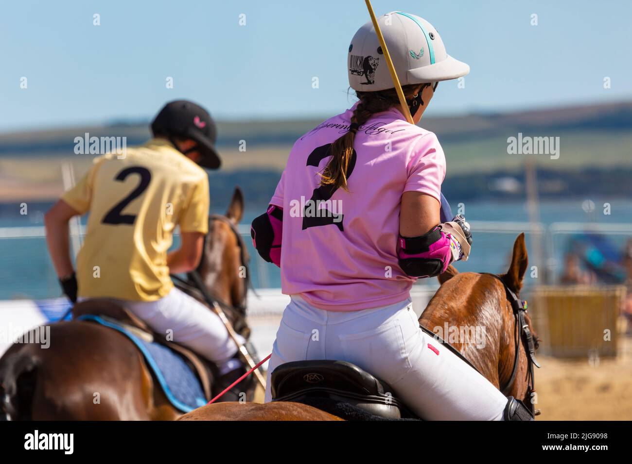 Sandbanks, Poole, Dorset, UK . 8th July 2022. The Sandpolo British ...