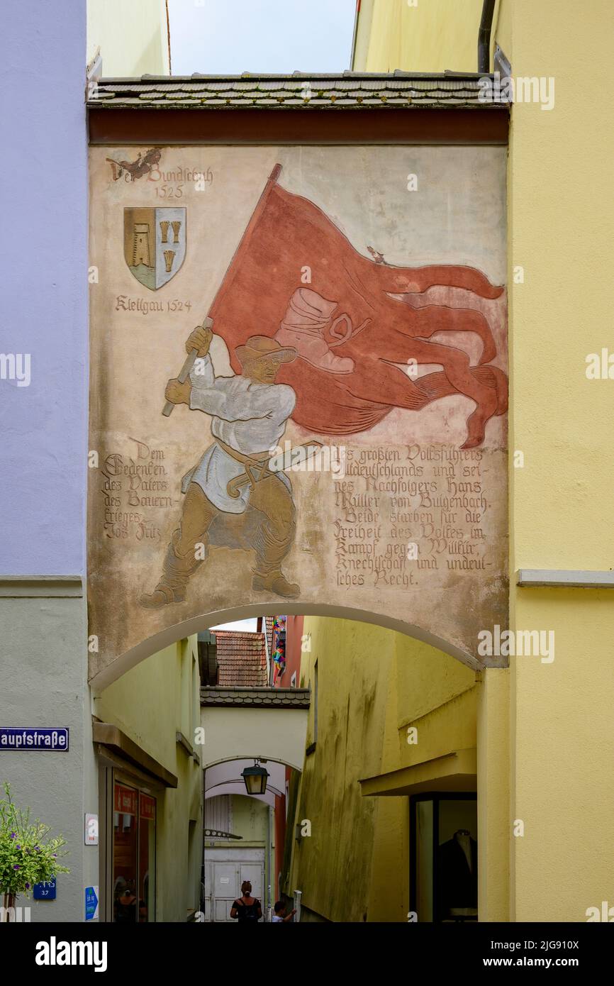 Bundschuh movement mural hi-res stock photography and images - Alamy