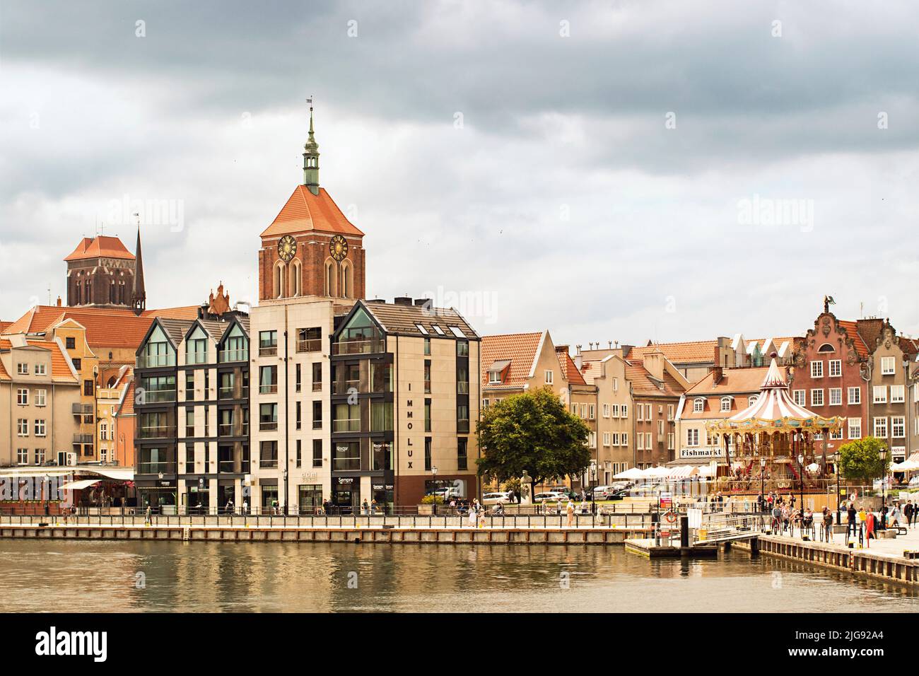 Gdansk city view Stock Photo - Alamy