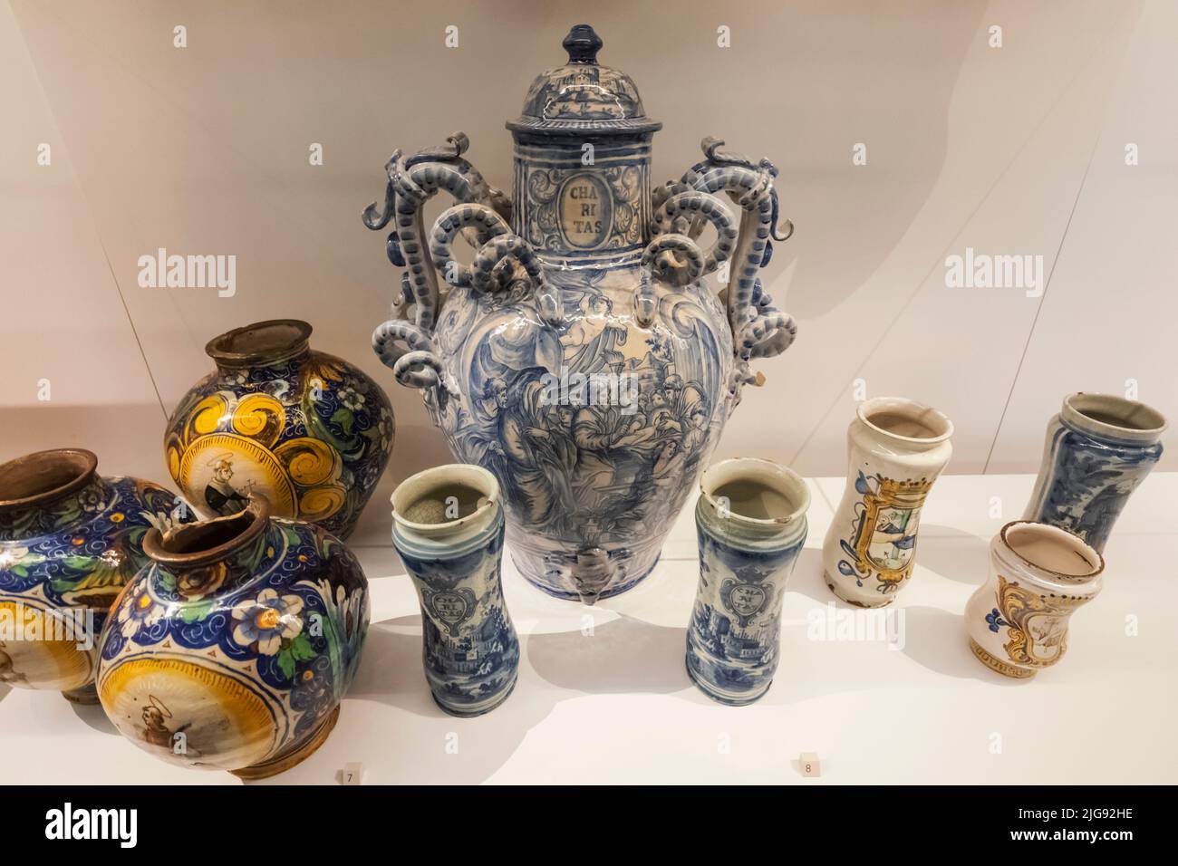 England, London, South Kensington, Science Museum, Display of ...