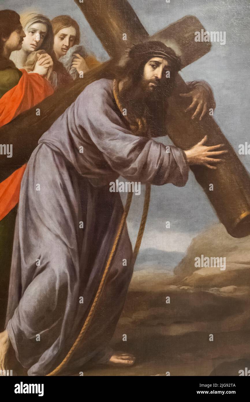 Jesus Carrying The Cross Painting