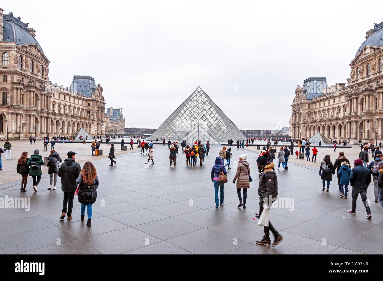 Louvre and Palais Royal, Paris, France Stock Photo - Alamy