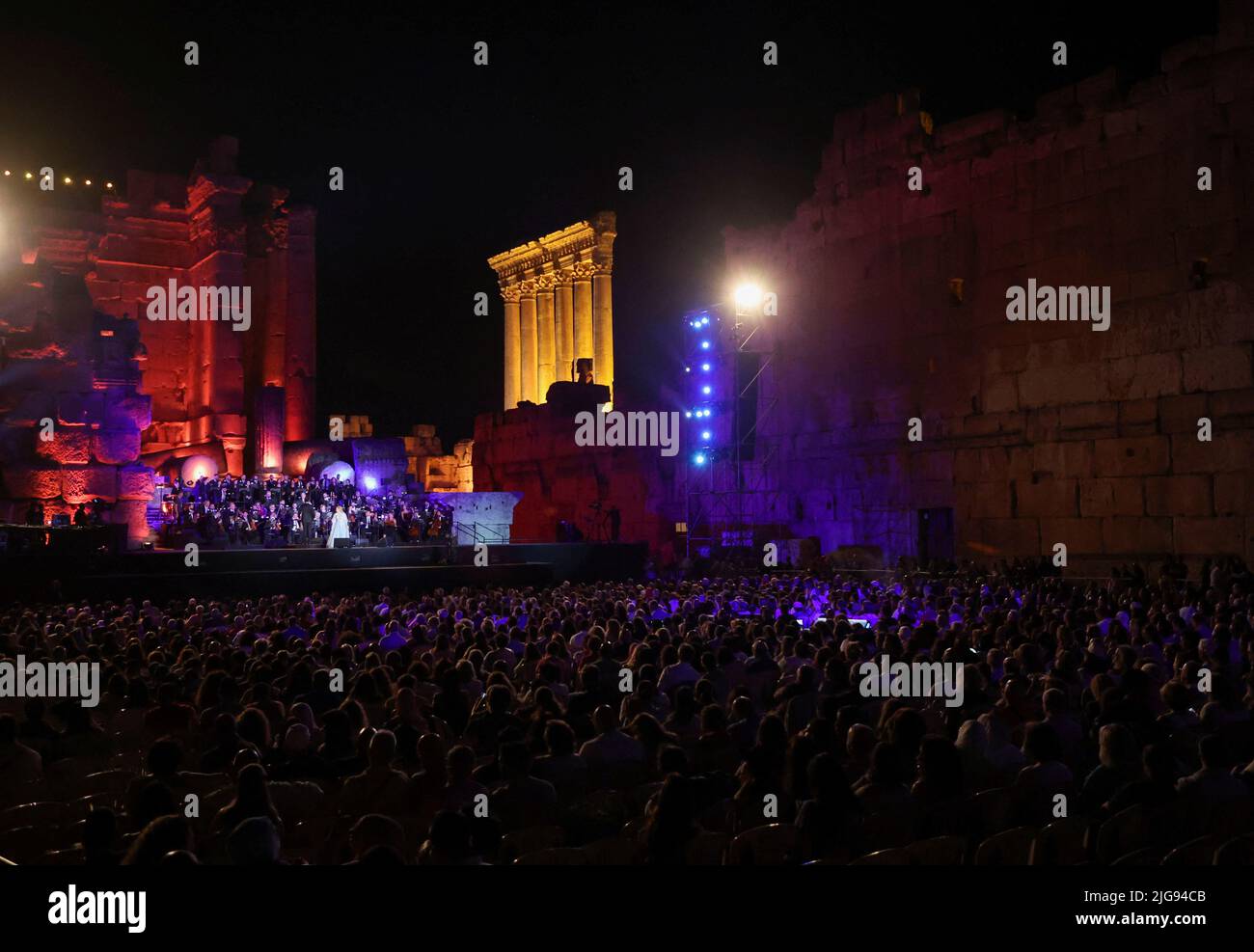Baalbeck festival hi-res stock photography and images - Alamy