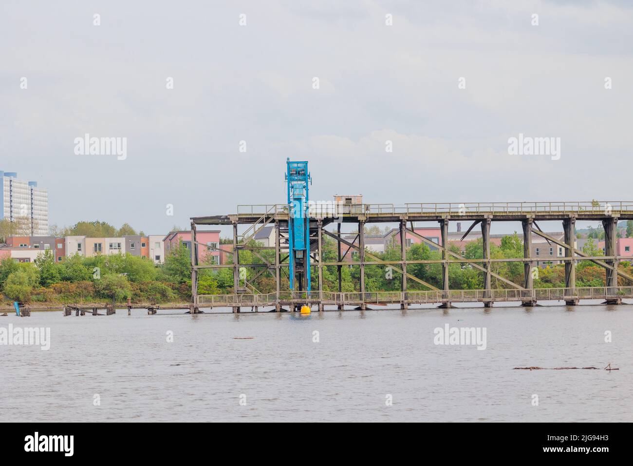 Dunston Gateshead England: 18th May 2022: View of Dunston Staiths from ...