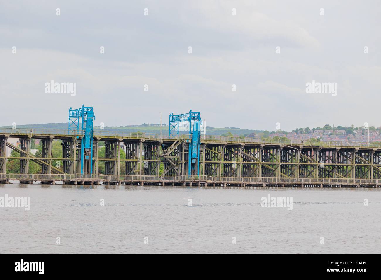 Dunston Gateshead England: 18th May 2022: View of Dunston Staiths from ...