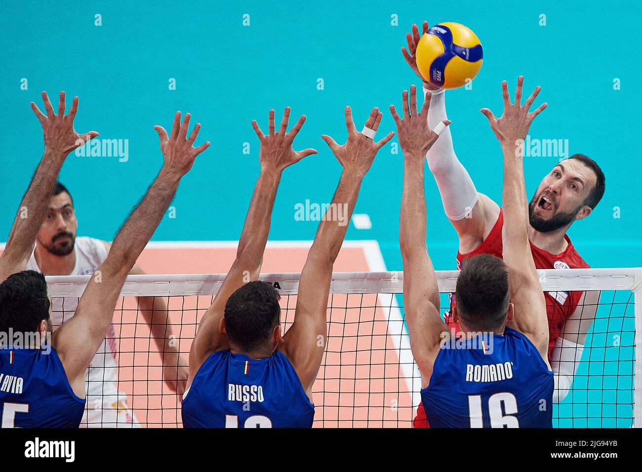Yuri romano volleyball hi-res stock photography and images - Alamy