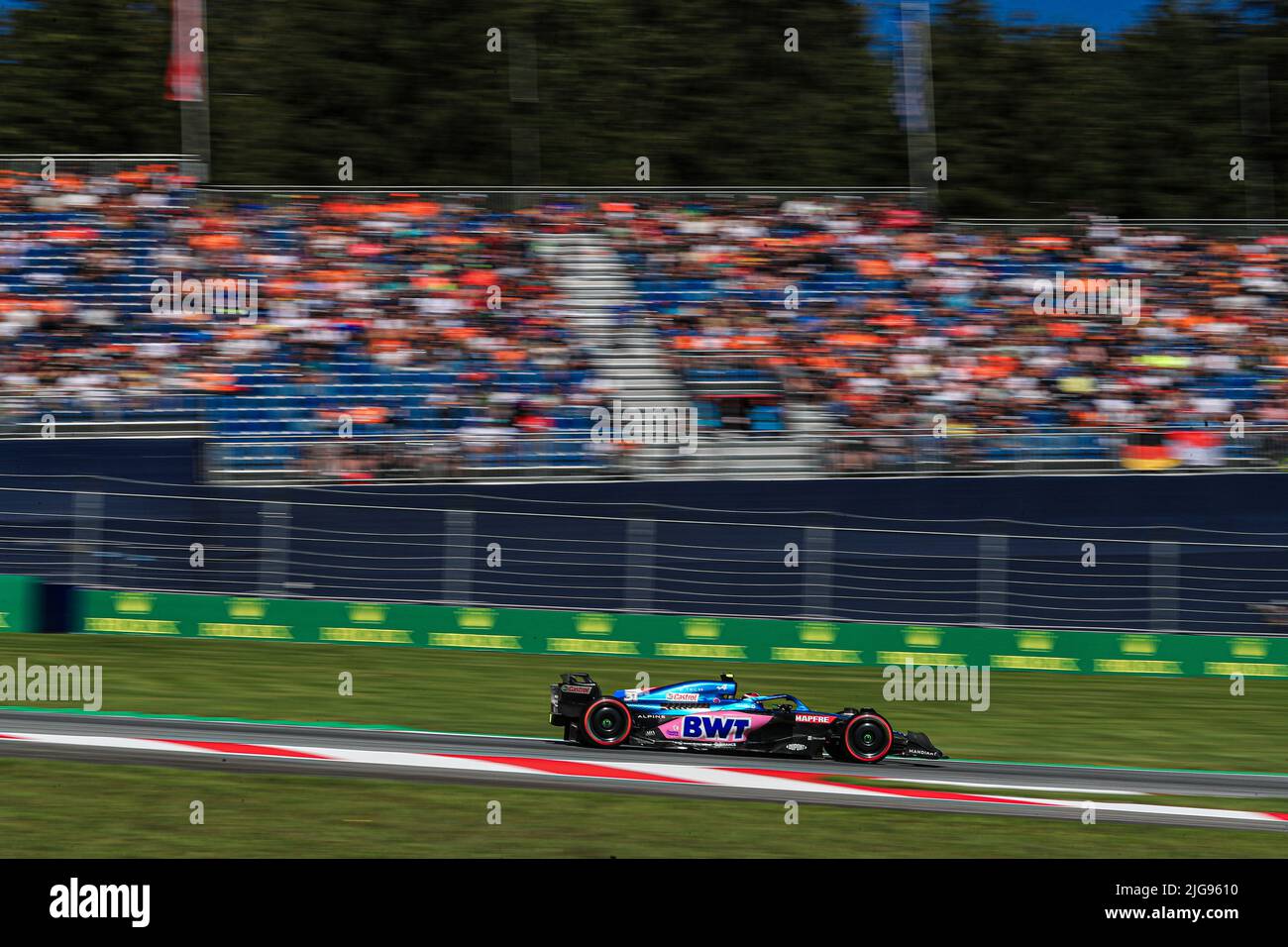 Spielberg, Austria, July 08 2022 - F1 Austrian GP 2022 - Esteban Ocon ...