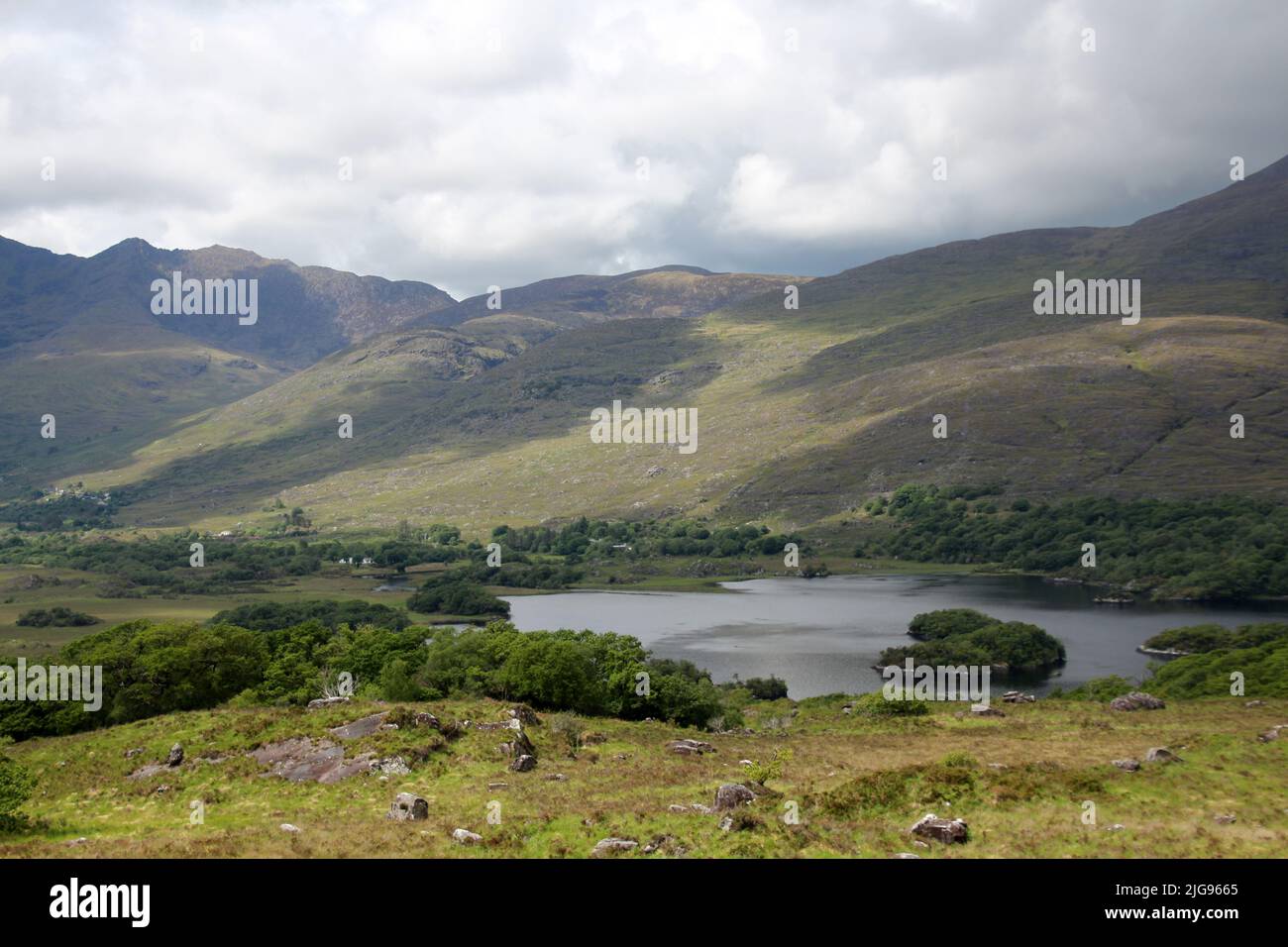Ladies View, famous Ring of Kerry viewpoint in Ireland Stock Photo - Alamy