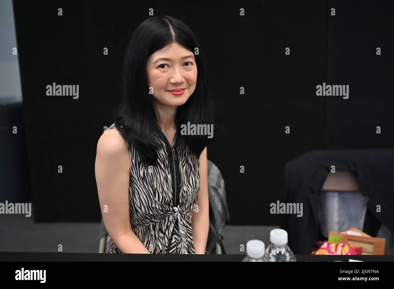 London, UK. 8th July 2022. Jennifer Lim signing autographs at London ...