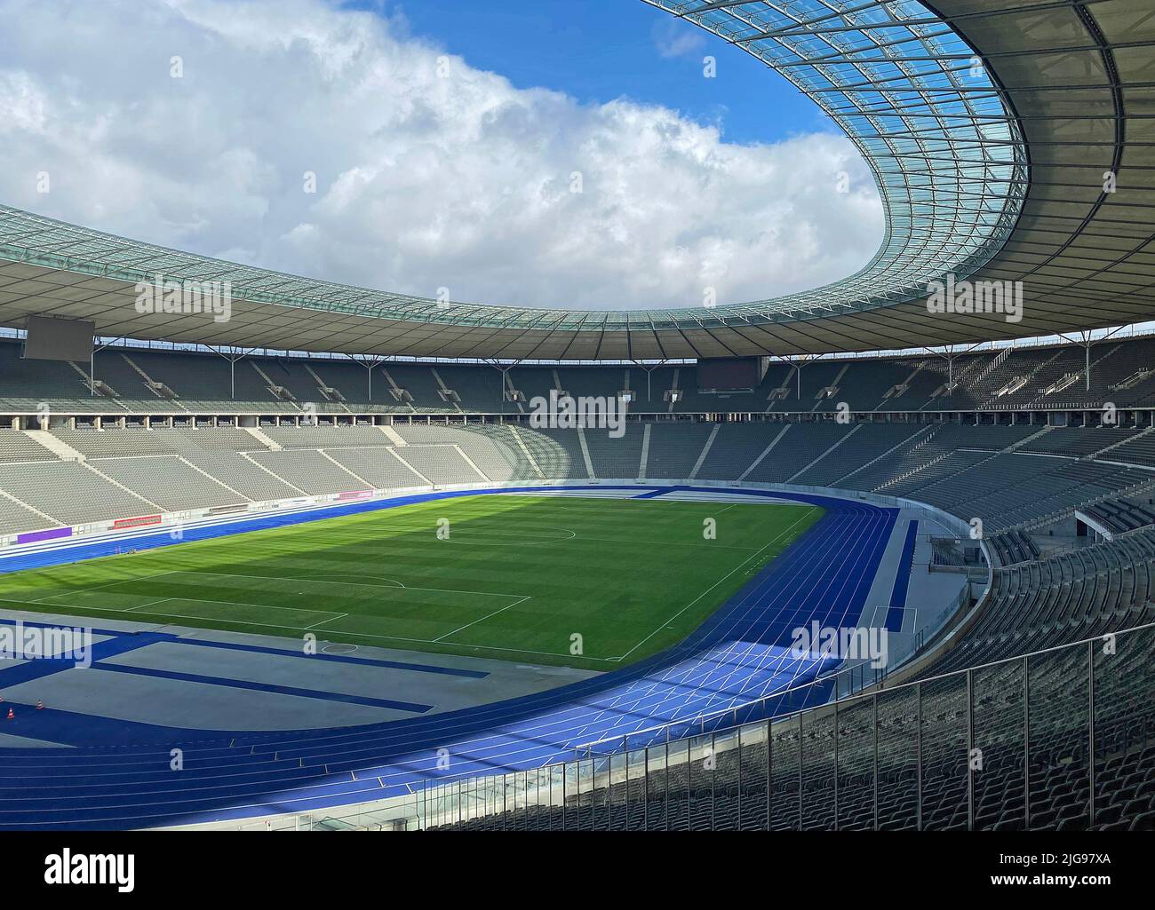 Empty Olympic Stadium, Berlin, Germany Stock Photo - Alamy