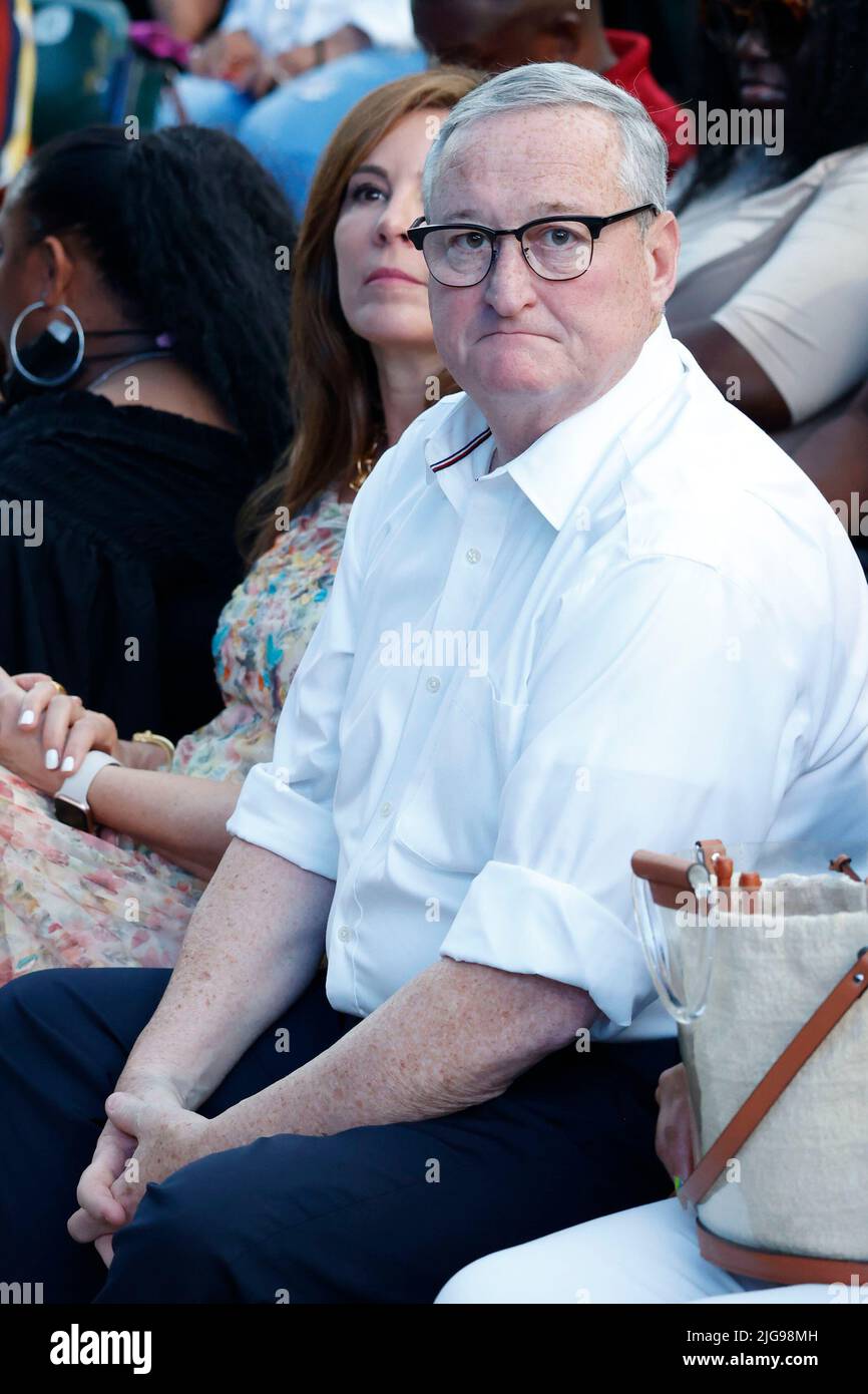 Mayor Jim Kenney At The Dell Music Center Summer Music Concert Series ...