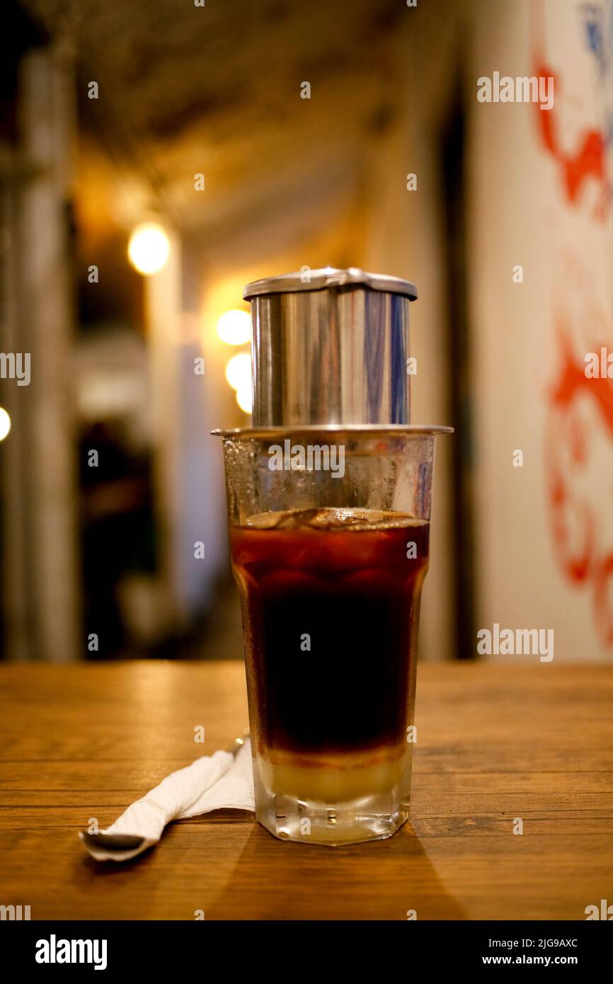Vietnamese coffee drip hi-res stock photography and images - Alamy