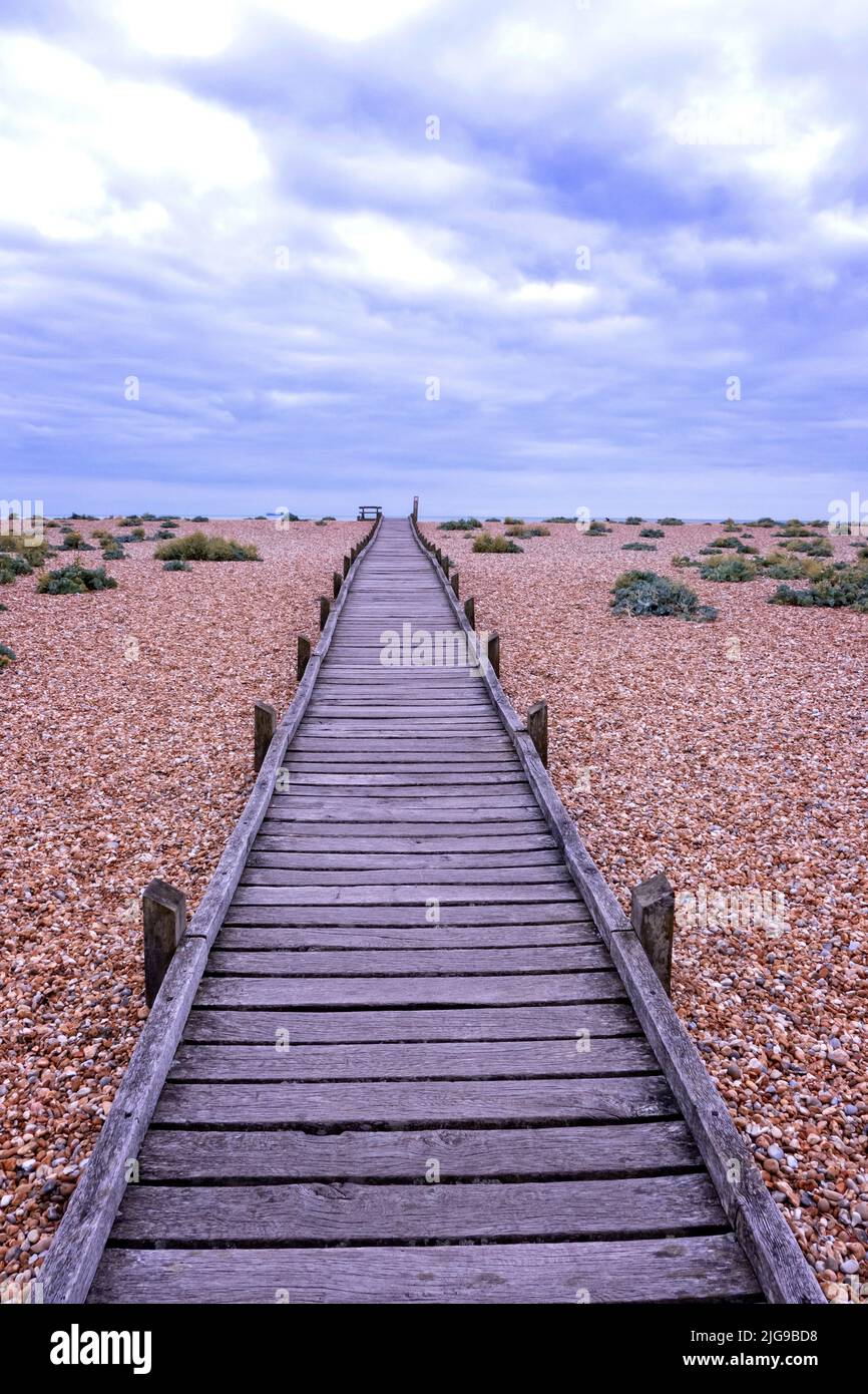 Dungeness estate Kent UK Stock Photo - Alamy