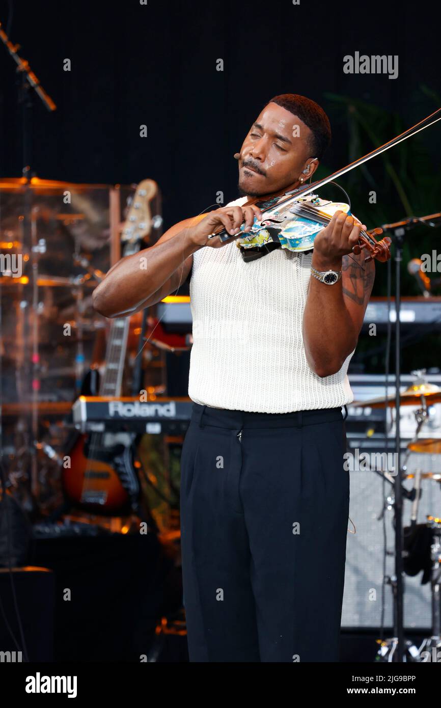 Damien Escobar At The Dell Music Center Summer Music Concert Series ...