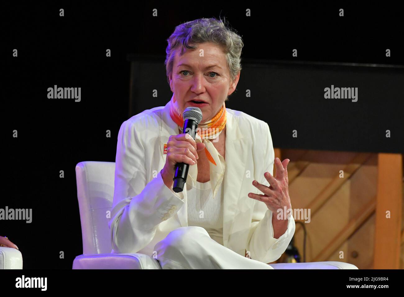 Julie White attends the 'Here's to the Ladies Panel: Hillary Rodham ...