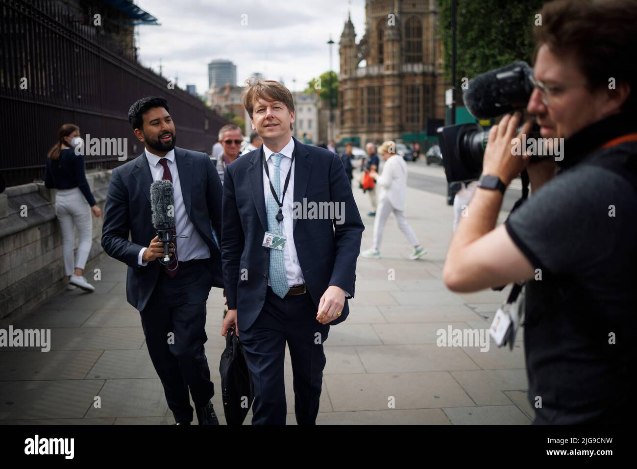 London, UK. 06th July, 2022. ROBIN WALKER MP, who has resigned from ...