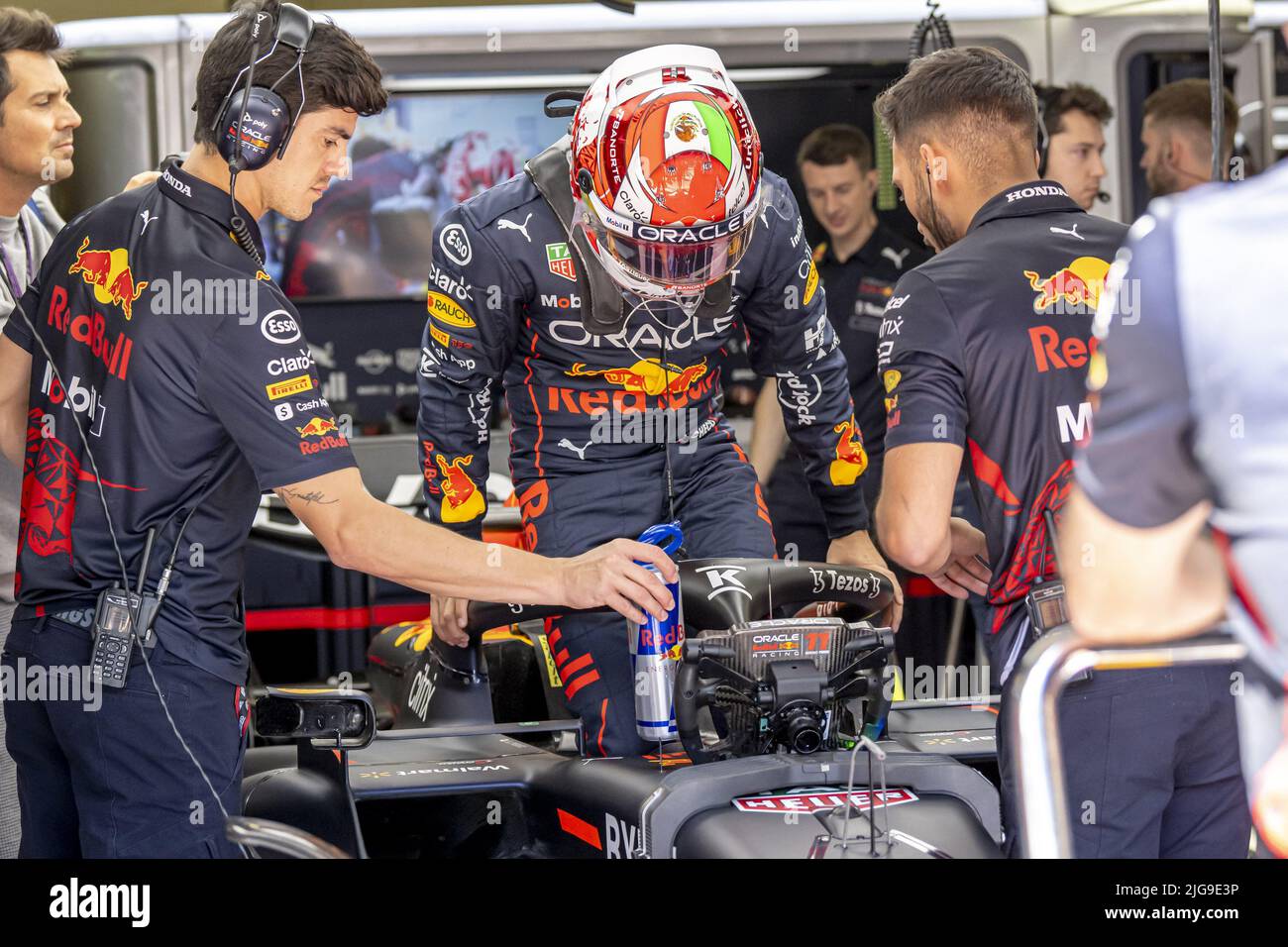 Spielberg - 08-07-2022, Red Bull Ring, Sergio Perez at the Formula 1 ...