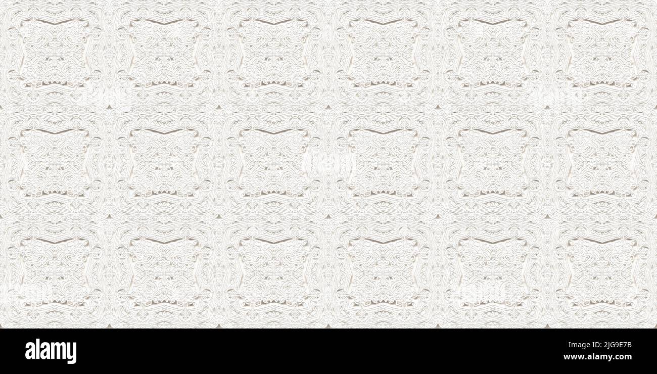 White on White linen lace effect border background. Minimal stylish ...
