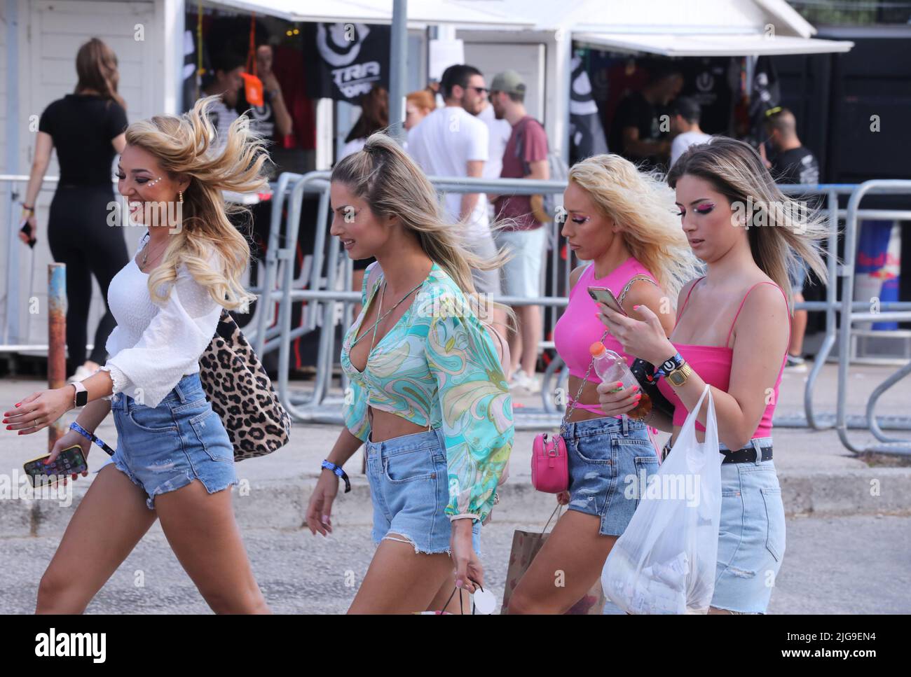 8th edition of Ultra Europe started at the Youth Park (Park Mladezi) in ...