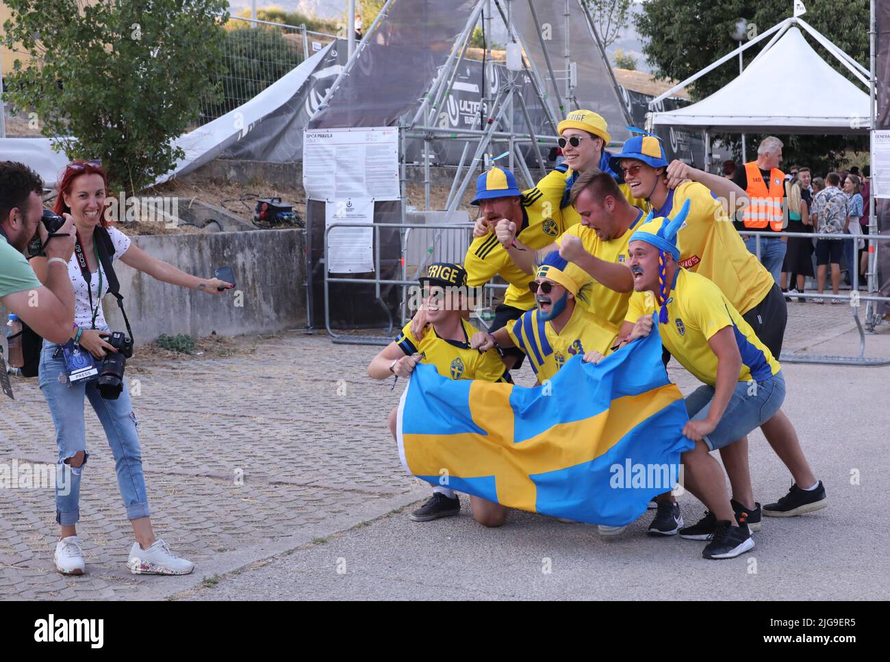 8th edition of Ultra Europe started at the Youth Park (Park Mladezi) in ...