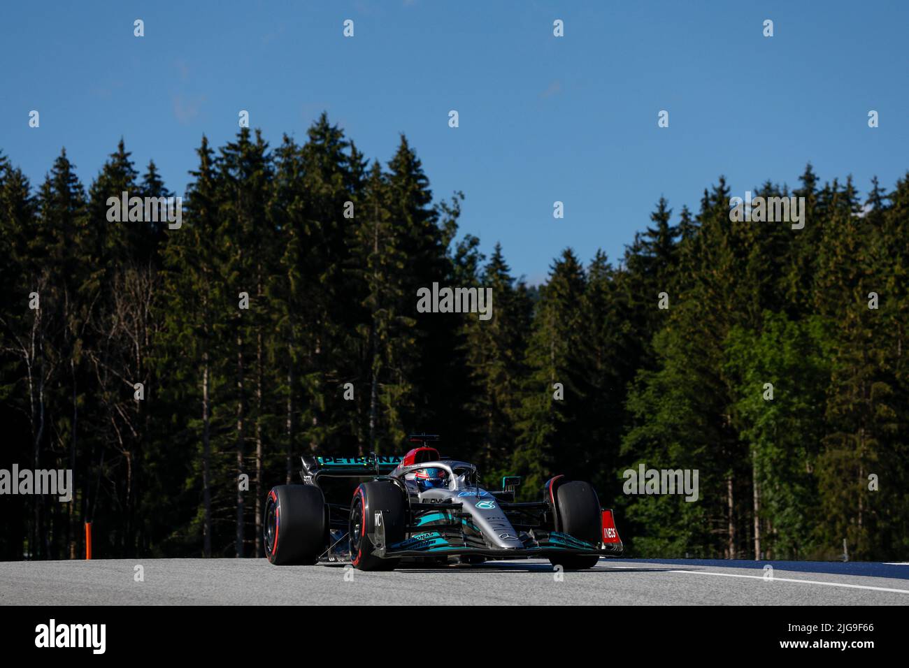 Spielberg, Austria. 8th July, 2022. #63 George Russell (GBR, Mercedes ...
