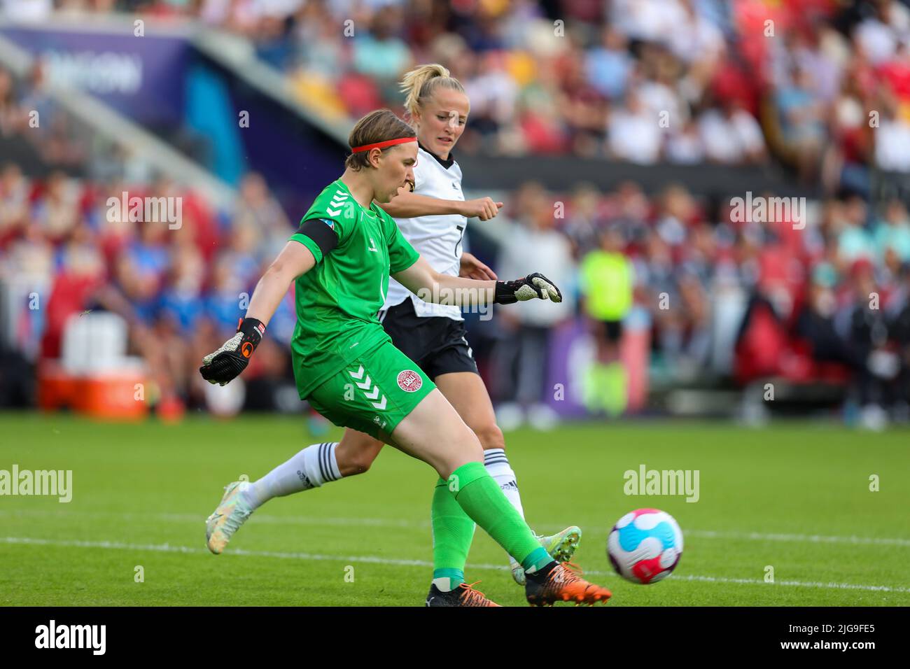 8th July 2022, Community Stadium, Brentford, London, England: Womens ...