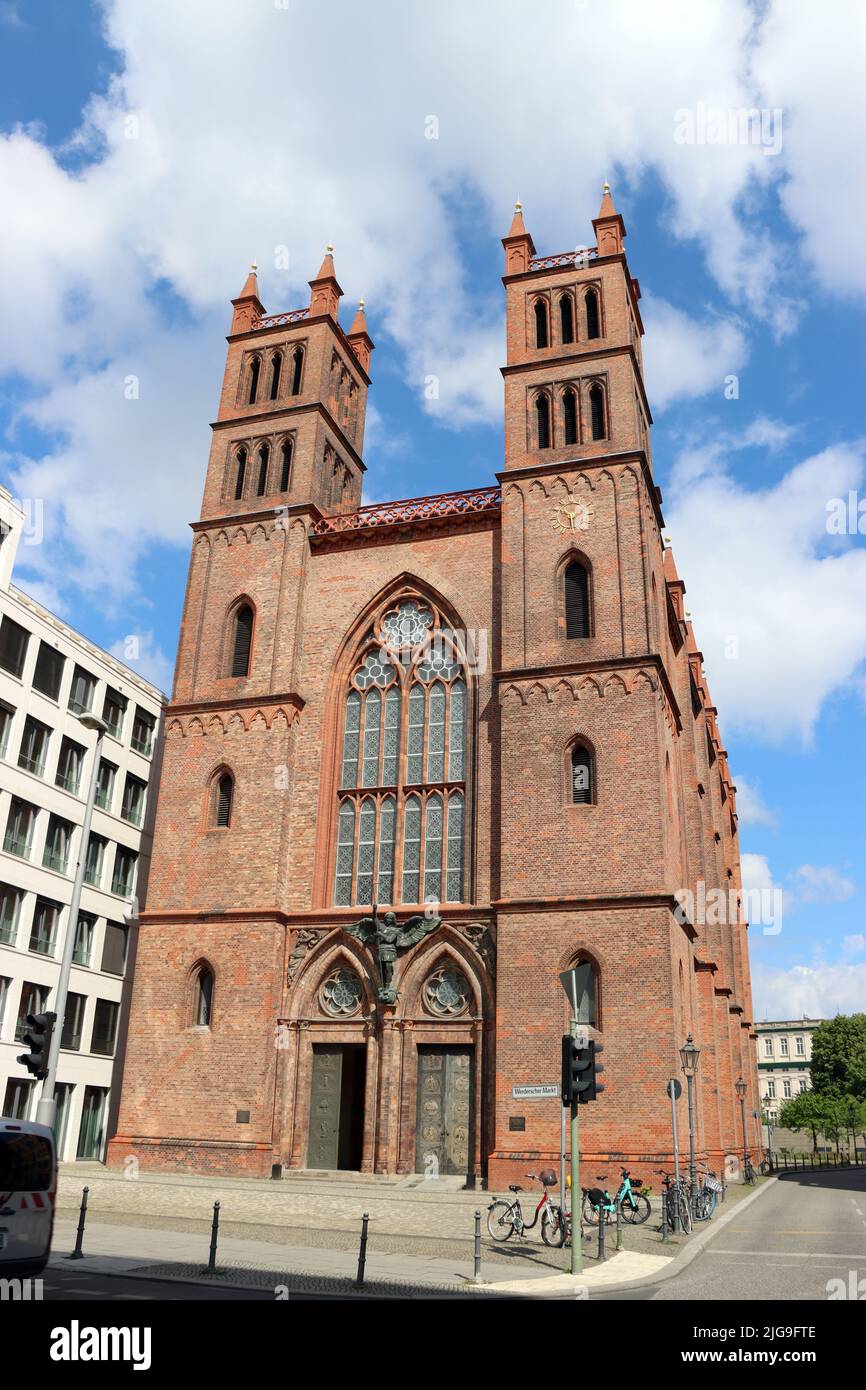 säkularisierte Friedrichswerdersche Kirche von Karl Friedrich Schinkel ...