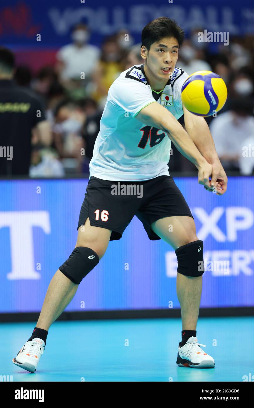 Maruzen Intec Arena Osaka, Osaka, Japan. 8th July, 2022. Kento Miyaura ...