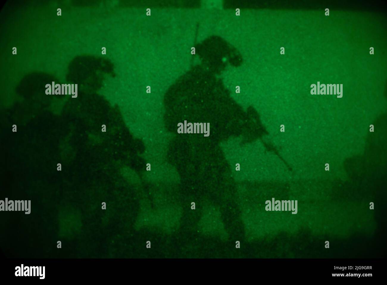 U.S. Marines with 2d Reconnaissance Battalion, 2d Marine Division, and ...