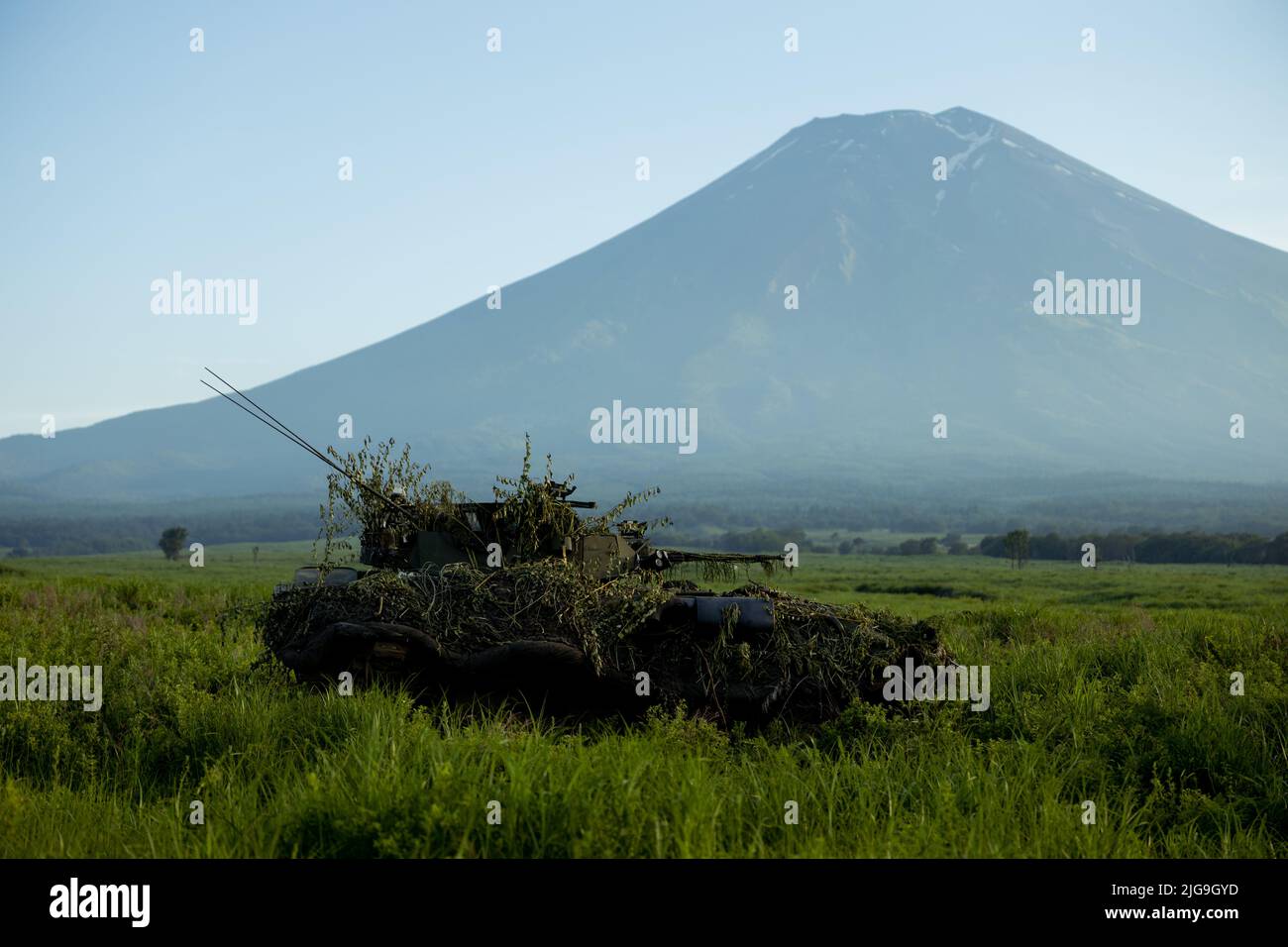 A U.S. Marine Corps Light Armored Vehicle-25 with 3d Light Armored ...