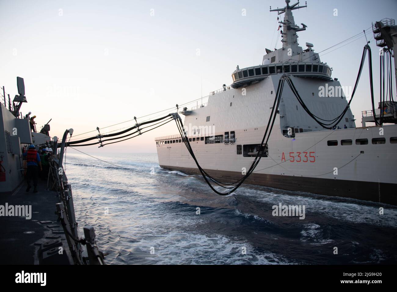 220704-N-DH616-0026 MEDITERRANEAN SEA (July 4, 2022) Arleigh Burke ...