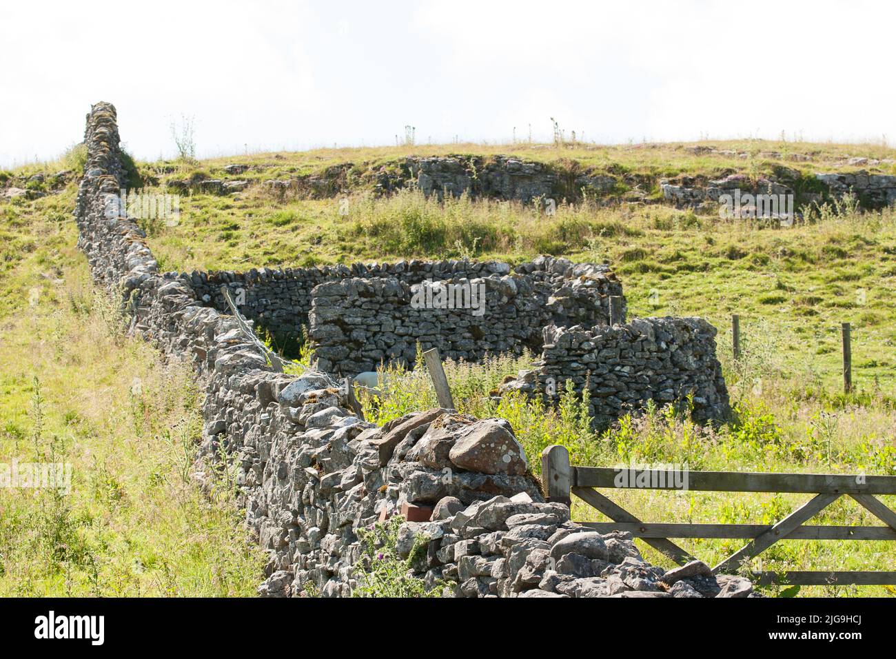 Ing Scar Malham Yorkshire Dales England Stock Photo - Alamy