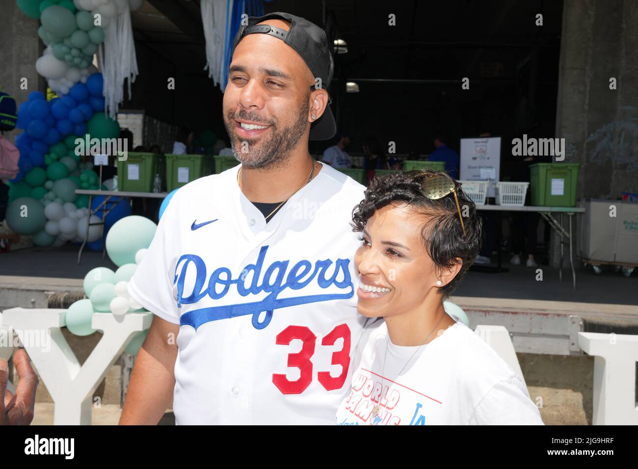 David price wife tiffany price hi-res stock photography and images - Alamy