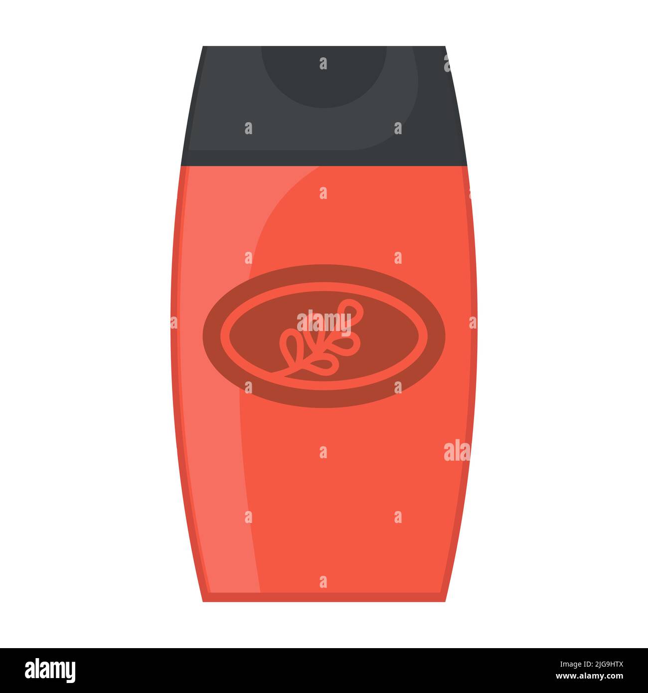 Cartoon bottle cream and shampoo cosmetics container. Face lotion oil ...