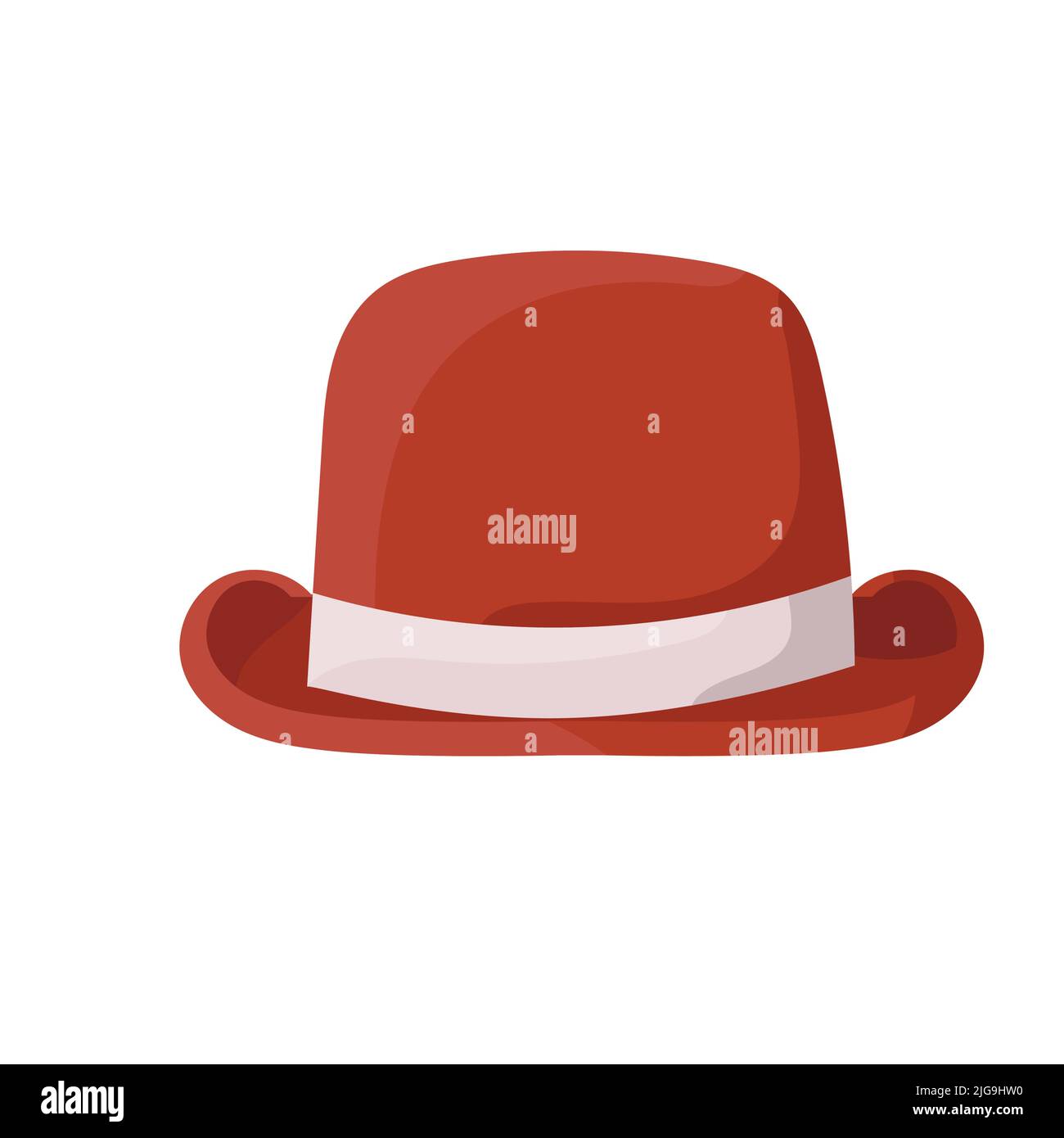 Old english gentleman bowler hat Stock Vector Images - Alamy