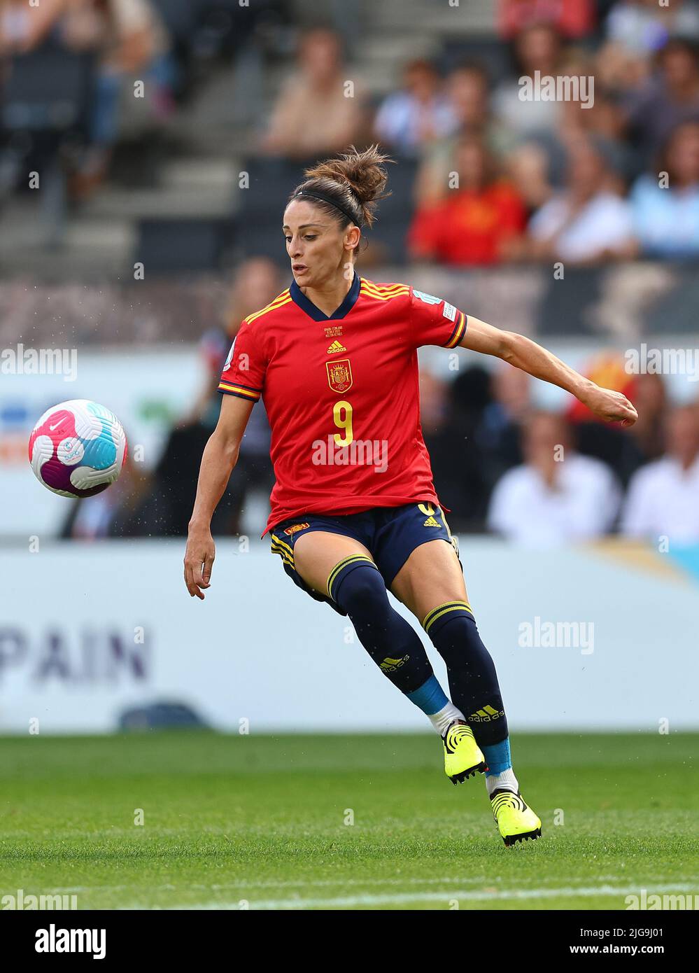 Milton Keynes, England, 8th July 2022. Esther Gonzalez of Spain during the UEFA Women's European ...