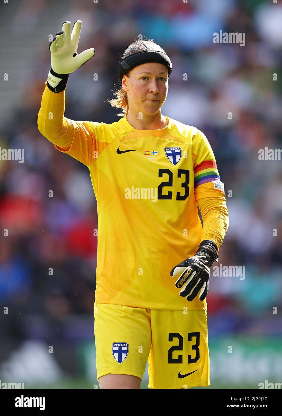 Milton Keynes, England, 8th July 2022. Tinja-Riikka Korpela of Finland ...