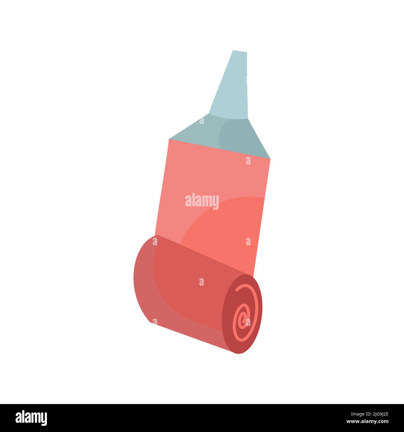 Toothpaste for tooth vector illustration icon. Hygiene care dental tube ...