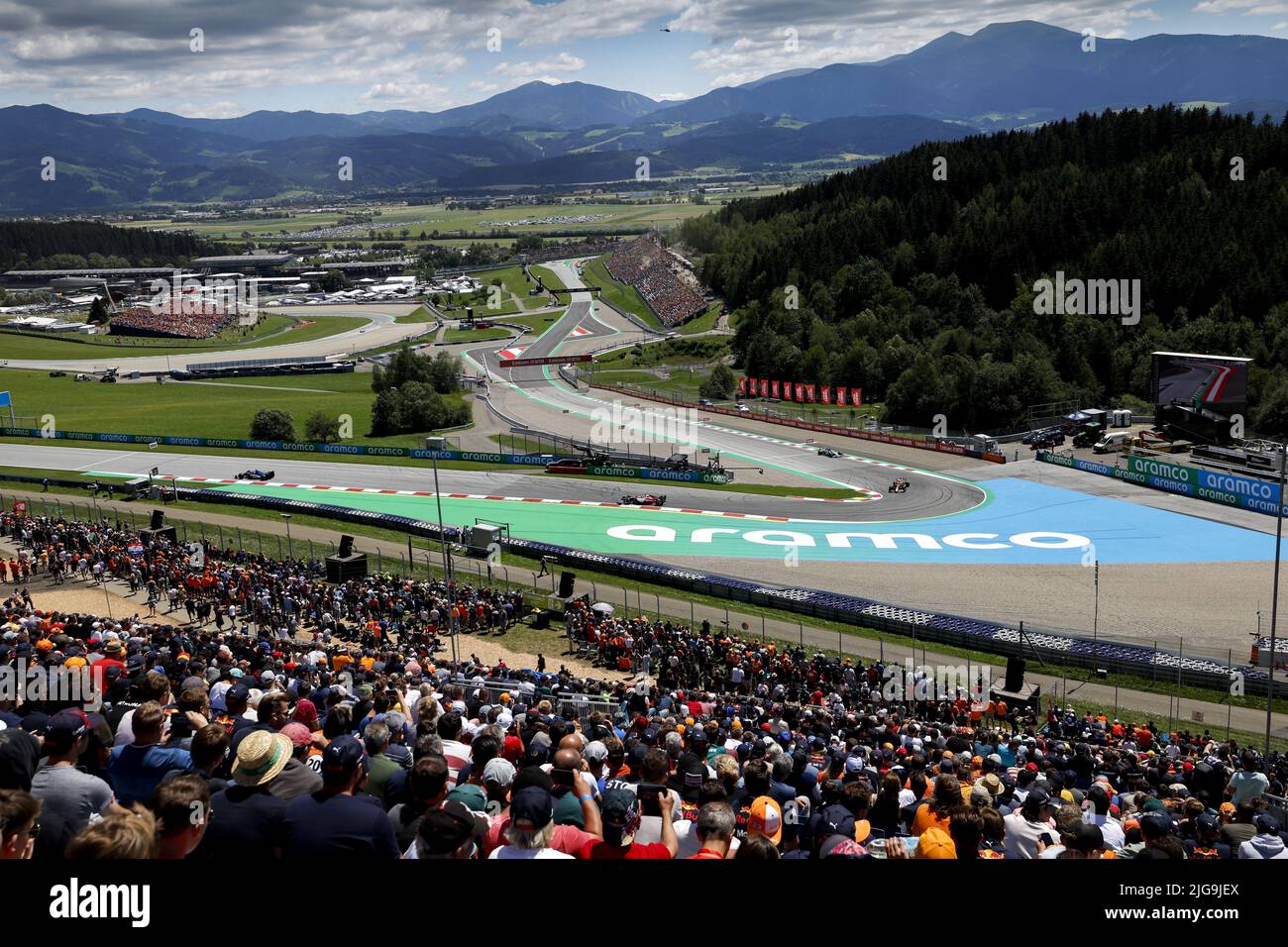 F1 red bull fans 2022 hi-res stock photography and images - Alamy