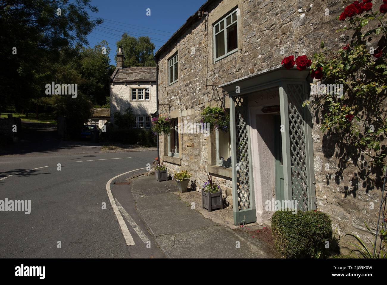 Kirkby Malham Craven Yorkshire Dales England Stock Photo - Alamy