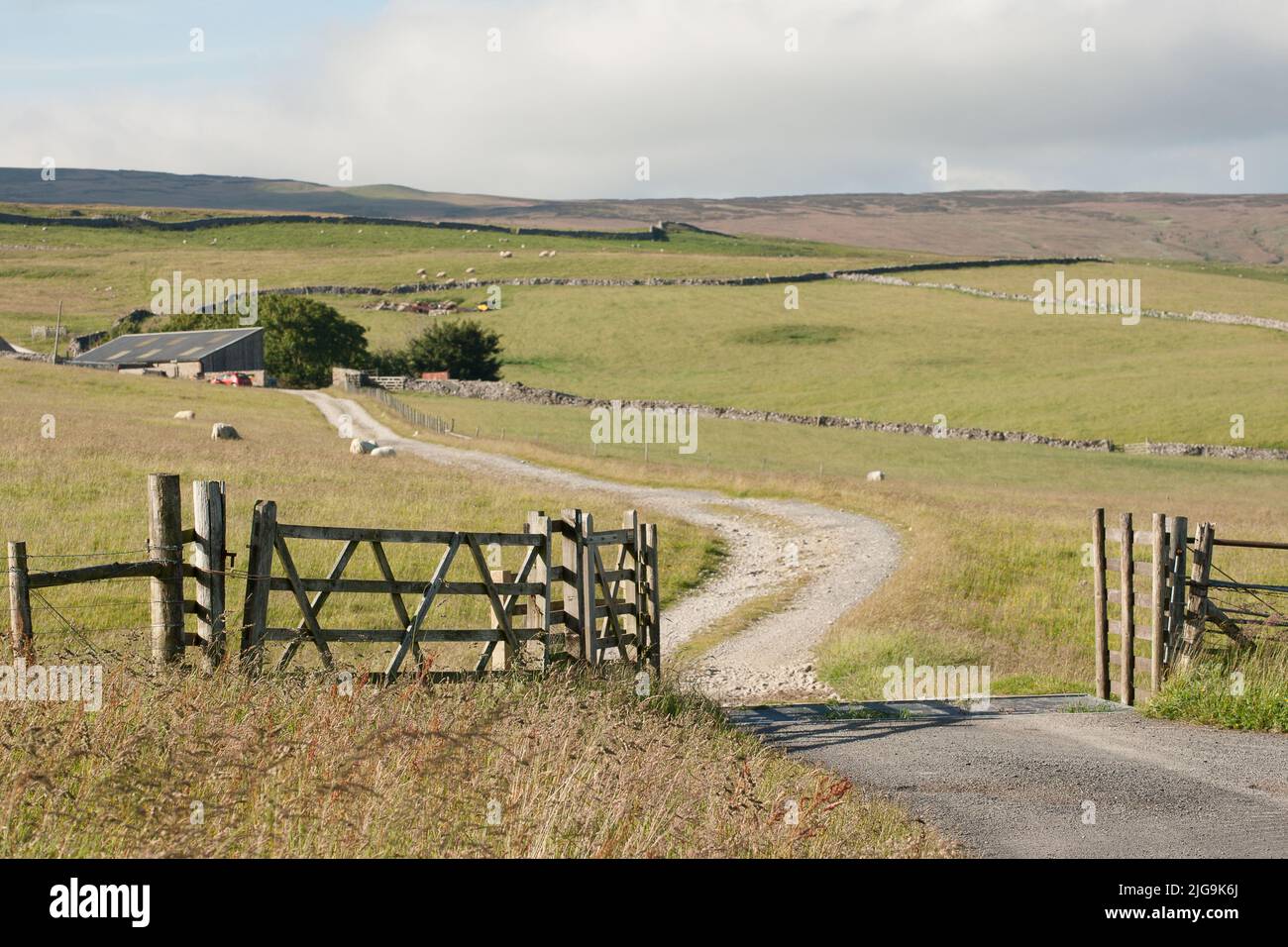 Malham Moor Yorkshire Dales England Stock Photo - Alamy