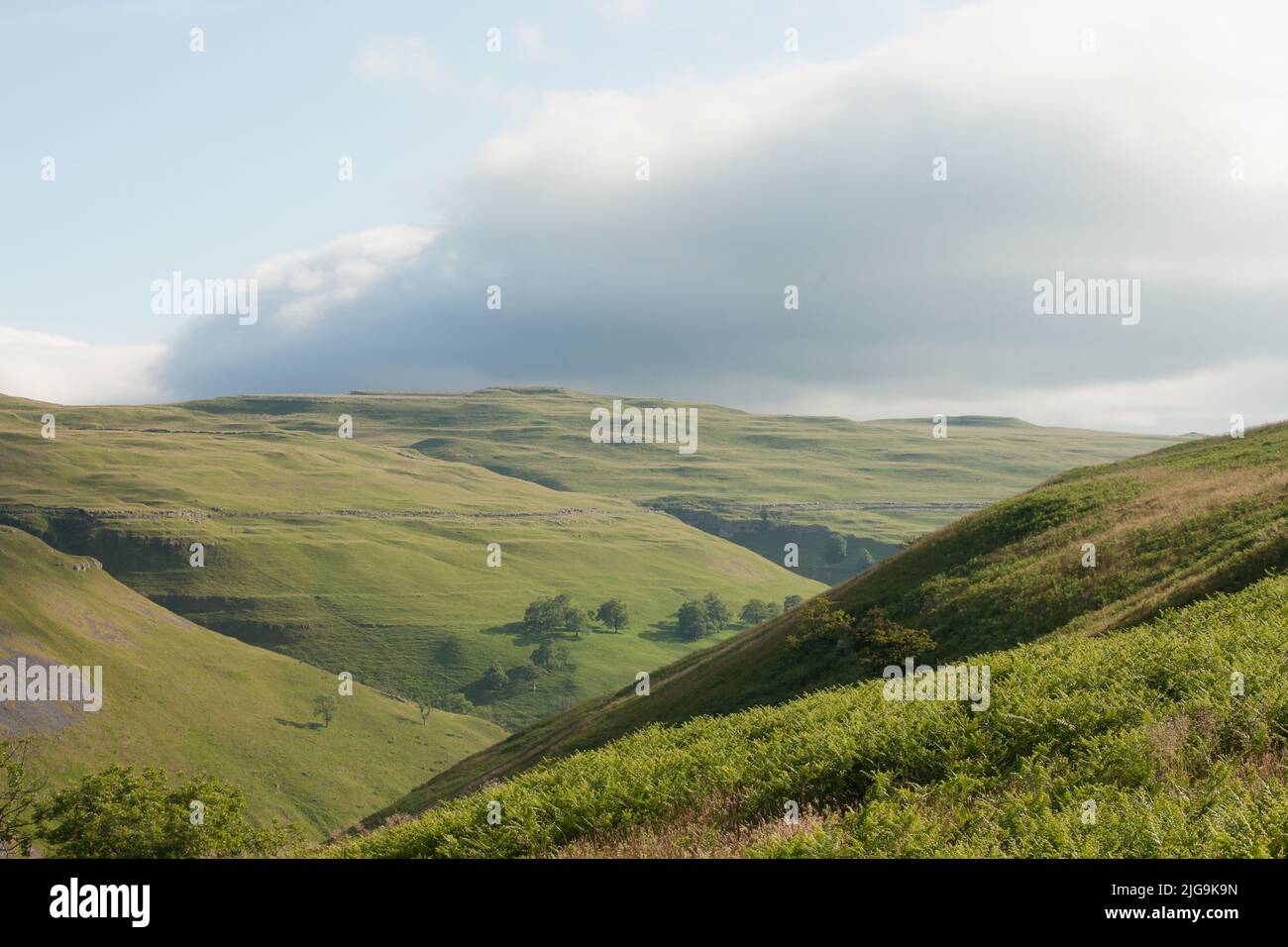 Malham Moor Yorkshire Dales England Stock Photo - Alamy