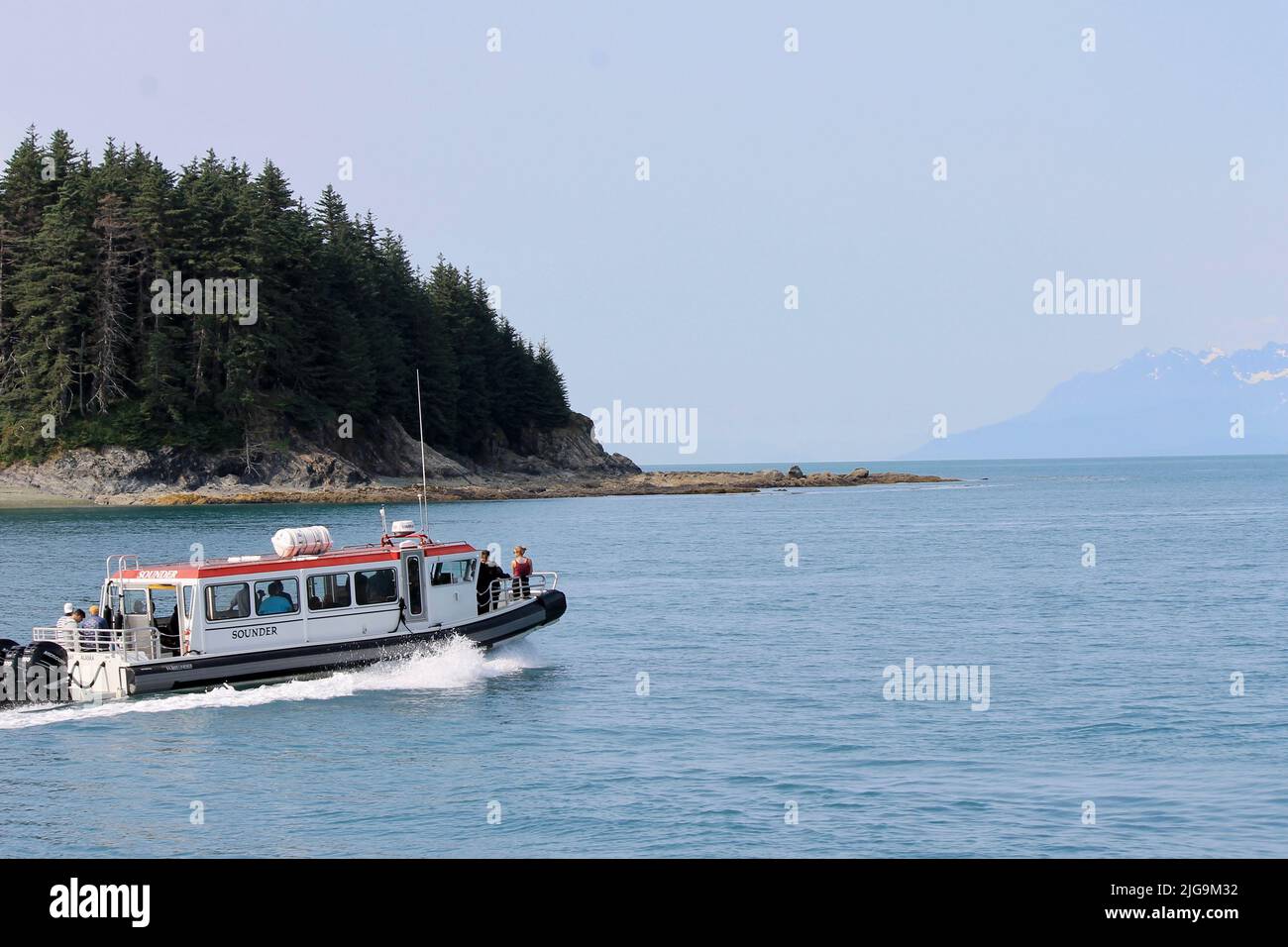 Alaska fishing boat whale hi-res stock photography and images - Alamy