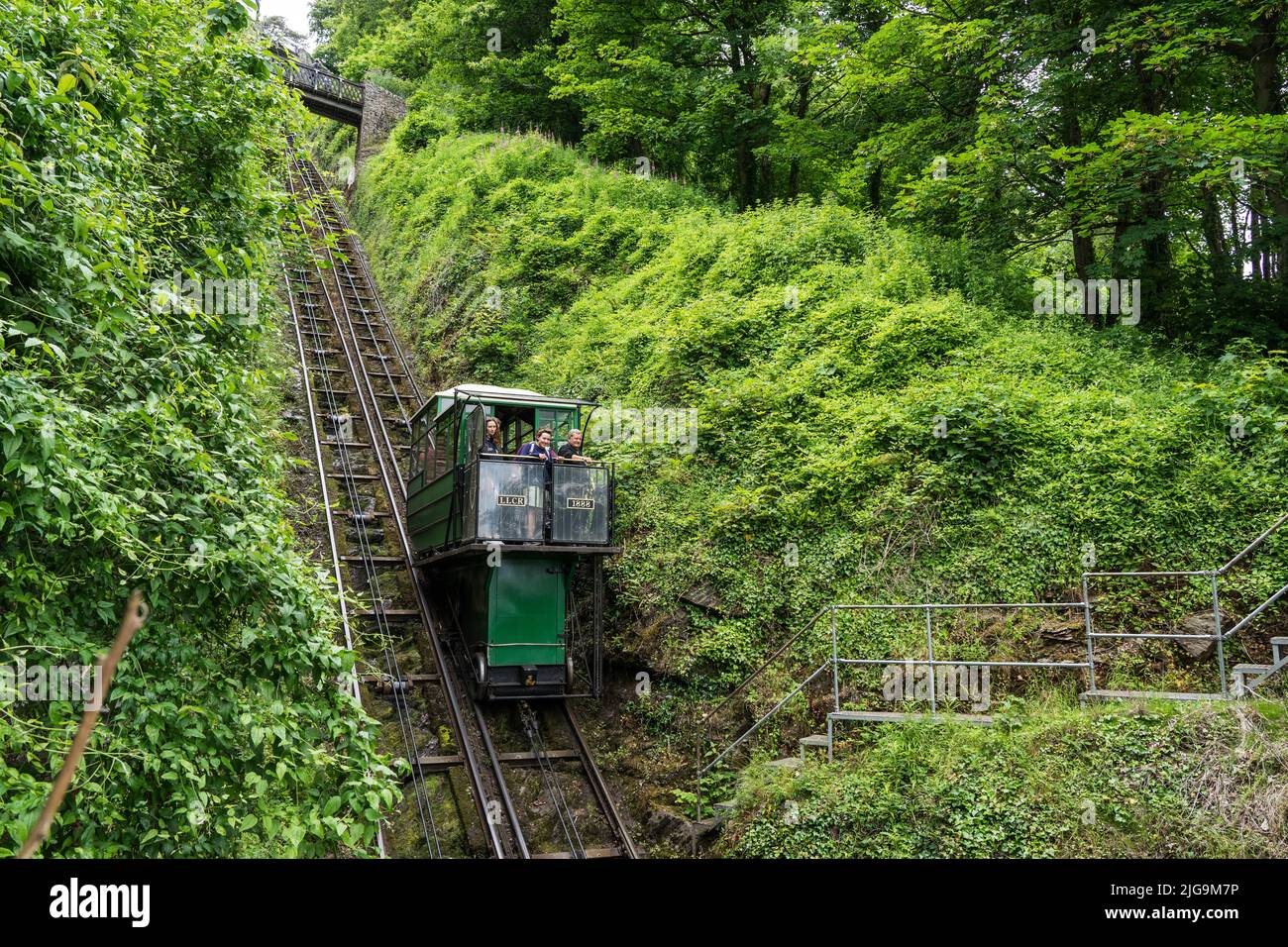 Funicular Railway, Lynton and Lynmouth, Devon, UK Stock Photo - Alamy