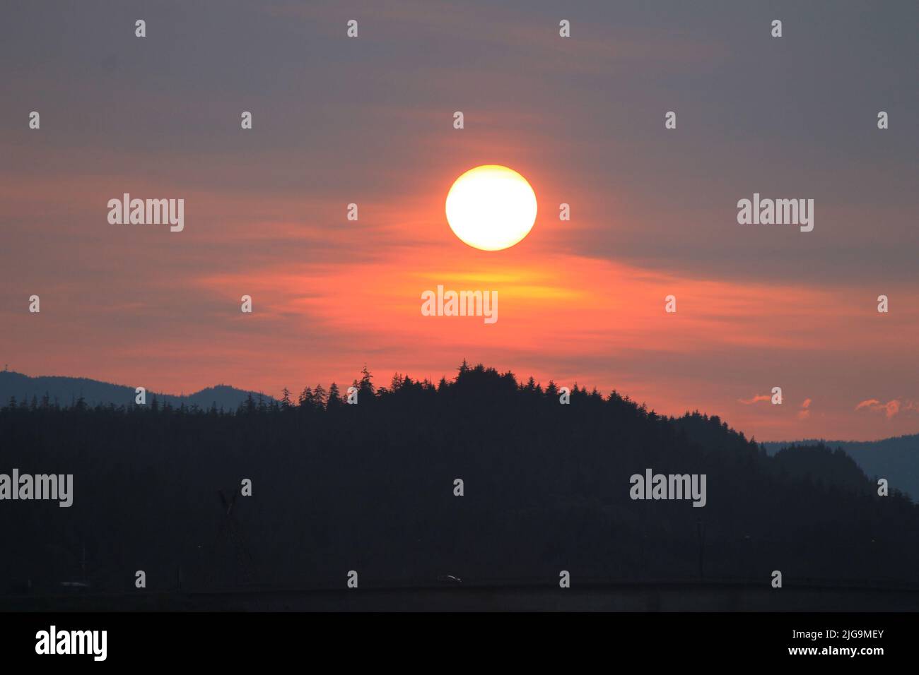 Usa alaska ketchikan sunset hi-res stock photography and images - Alamy