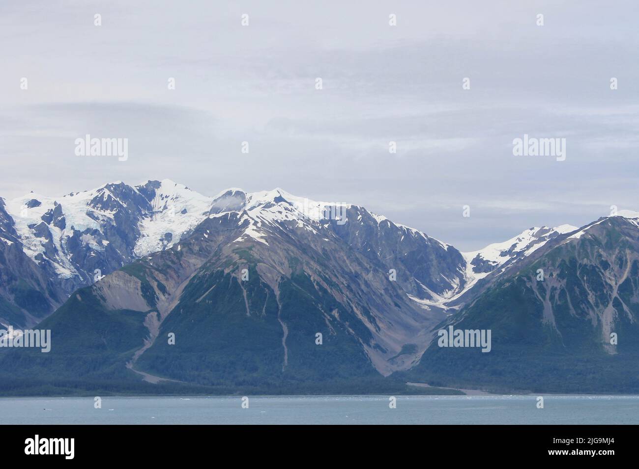 Freezing waters at Hubbard Glacier, Alaska, USA Stock Photo - Alamy