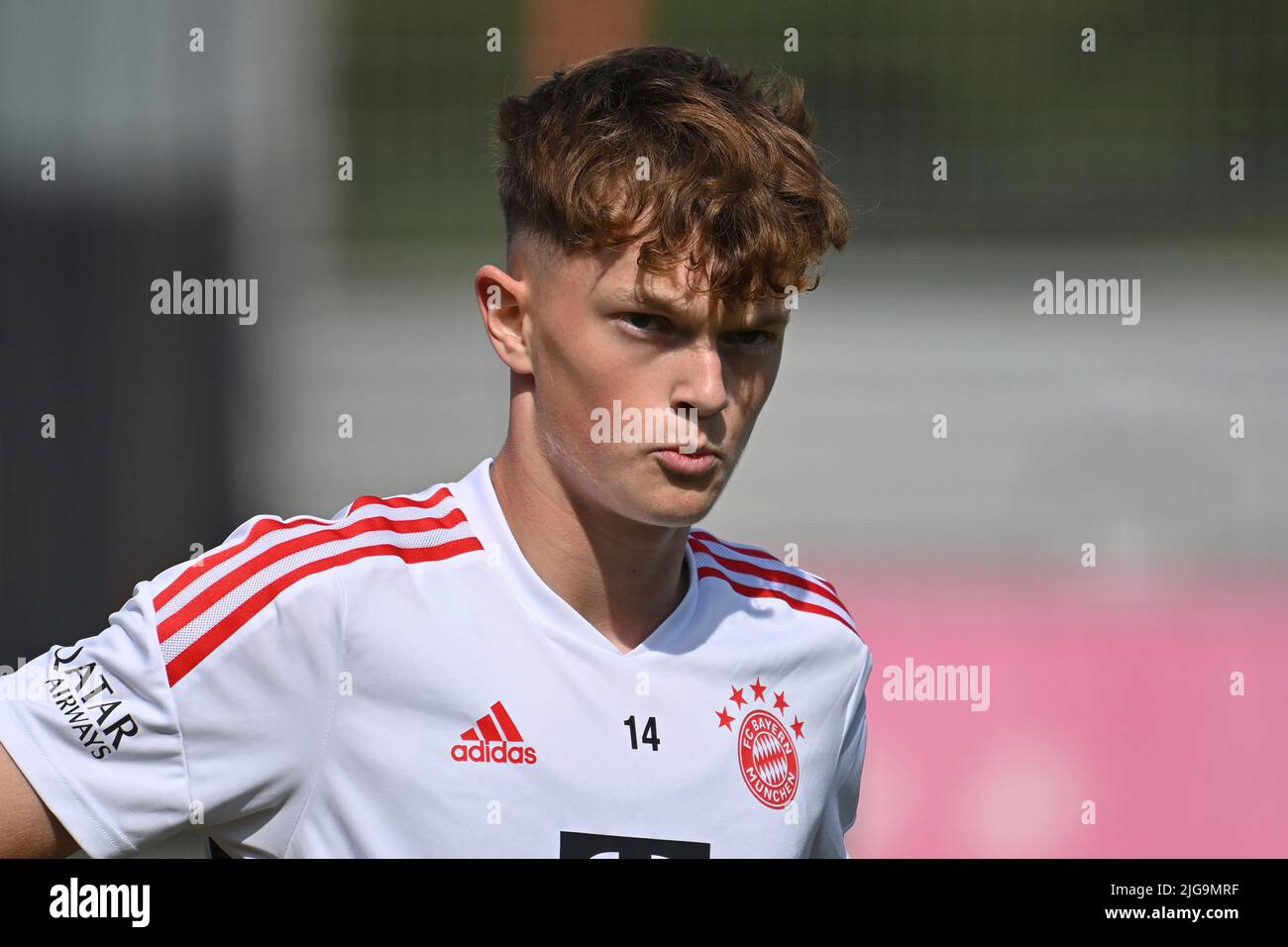 Munich, Deutschland. 08th July, 2022. Paul WANNER (FC Bayern Munich), action, single image, cut ...