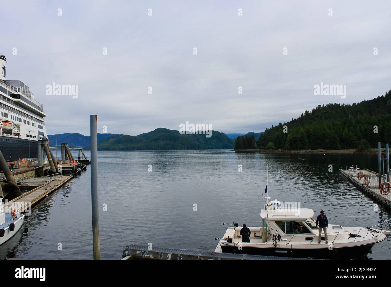 Cruise ship port in Sitka, Alaska, USA Stock Photo - Alamy